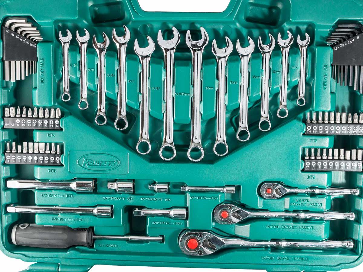 Mechanic's Tool Set | 150 pieces | Kamasa